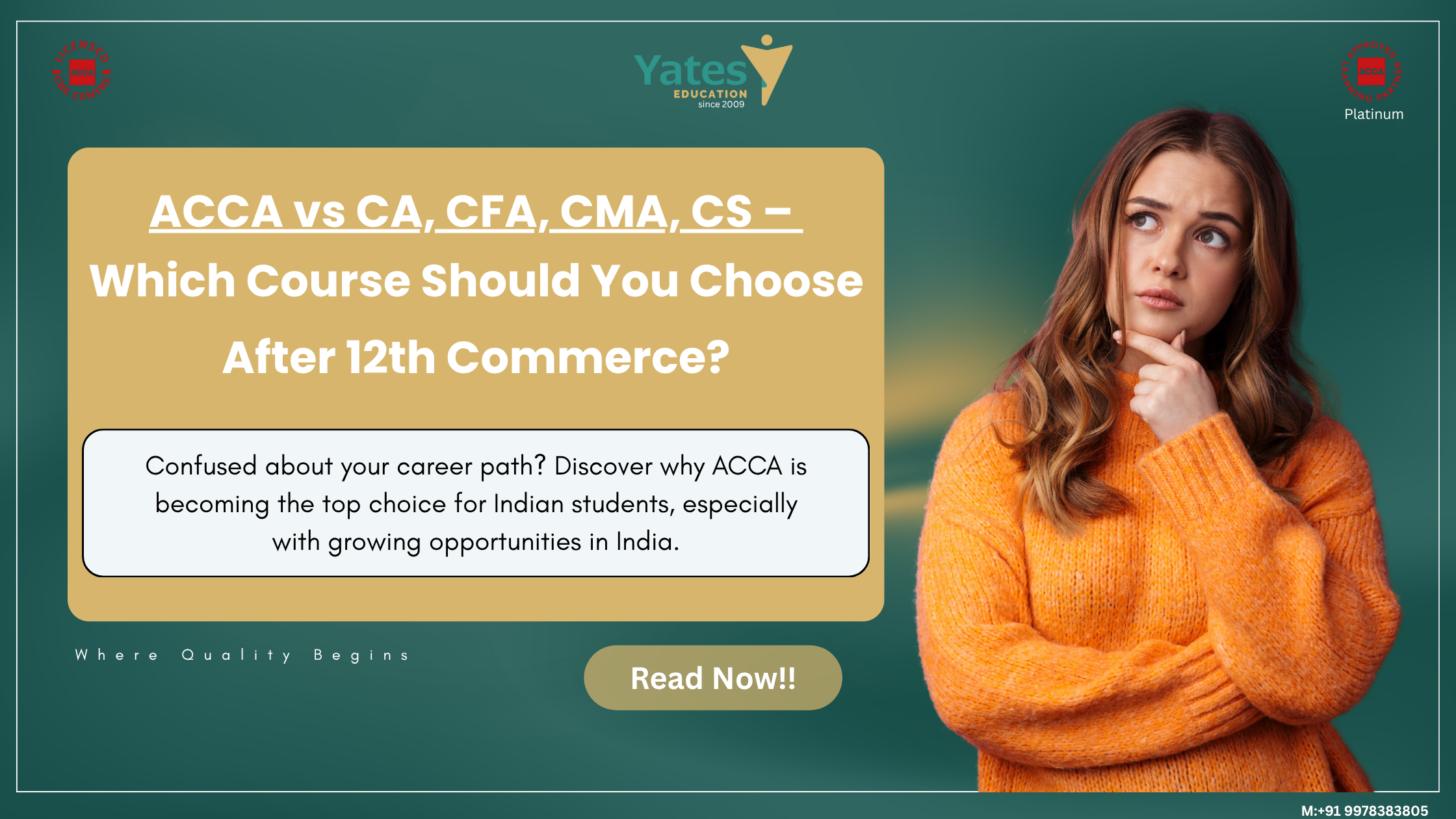 ACCA vs CA, CFA, CMA, CS: Which is the Right Course for Commerce Students?